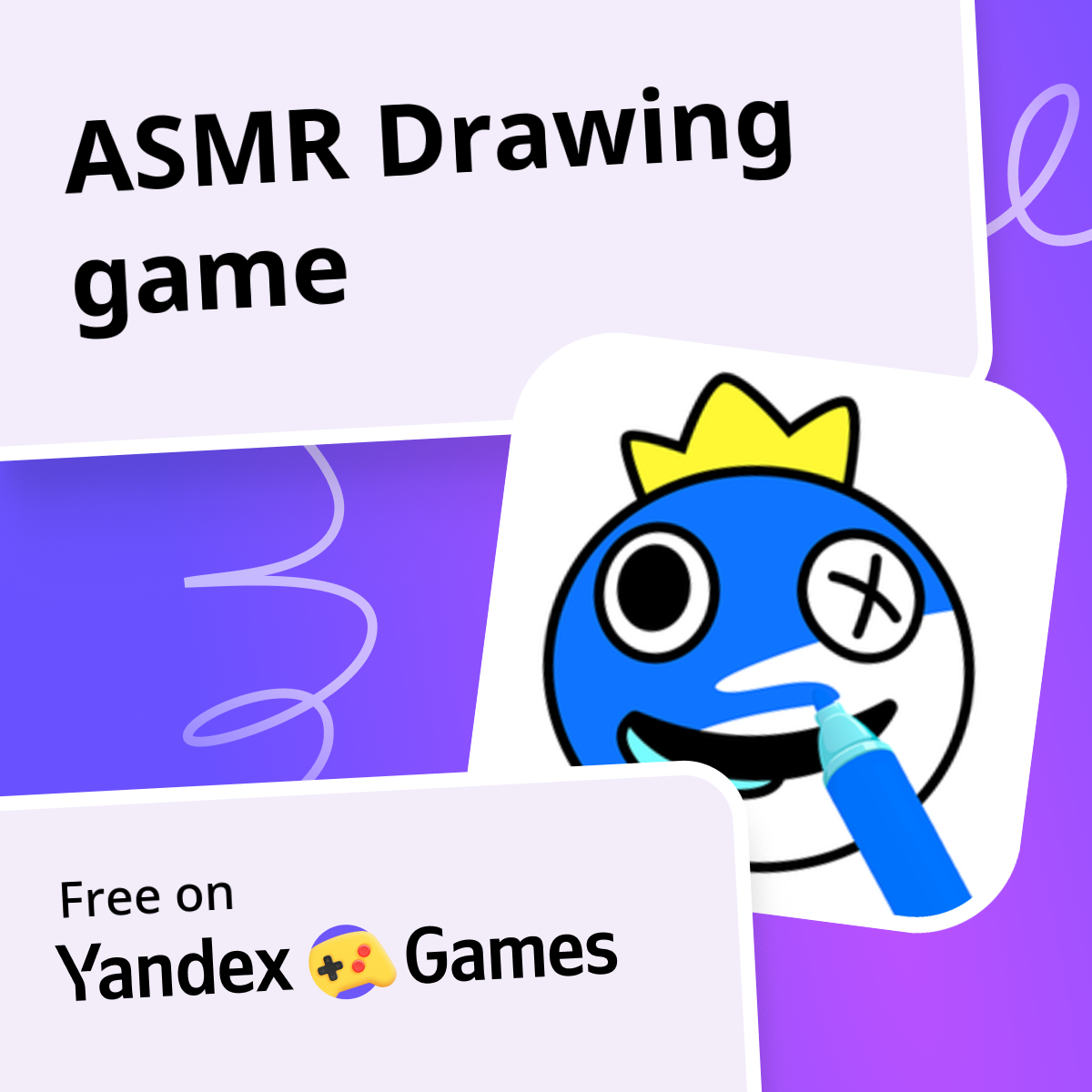 ASMR Drawing game - play online for free on Yandex Games