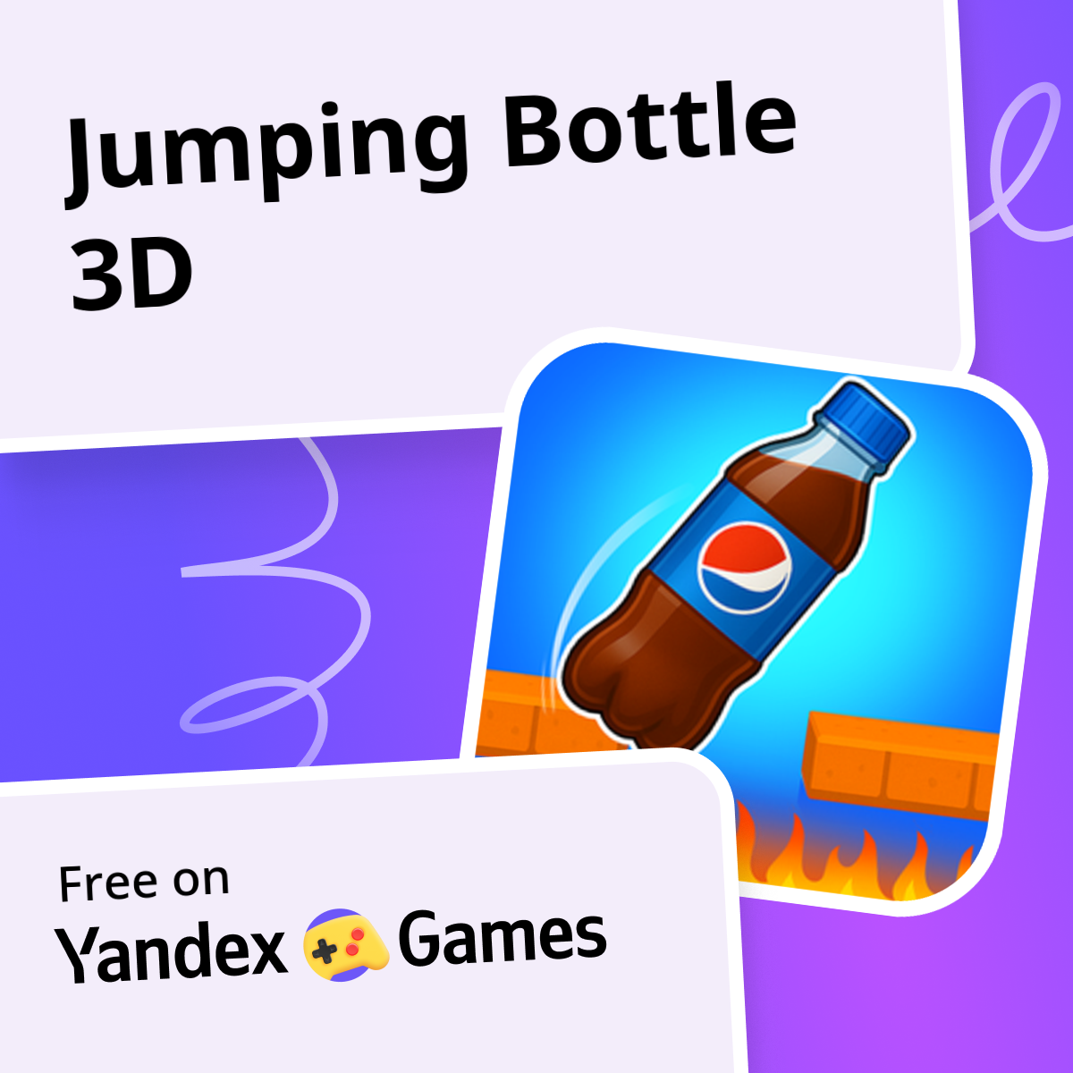 Jumping Bottle 3D (by Eccentric) - play online for free on Yandex Games