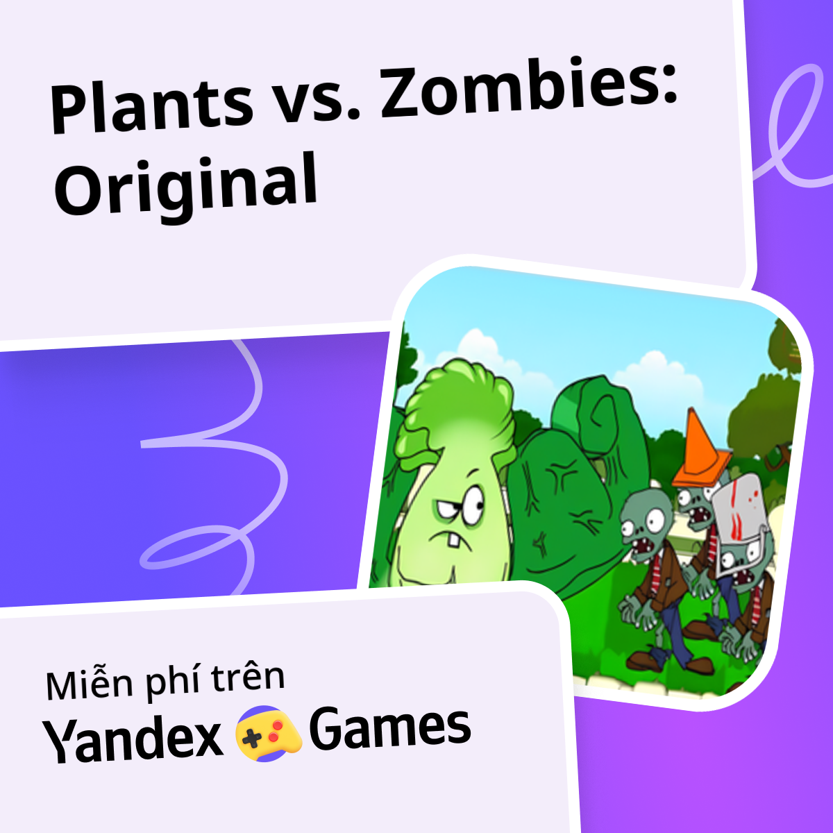 Plants vs. Zombies: Original (bởi anew studio) - chơi trực tuyến miễn phí trên Yandex Games